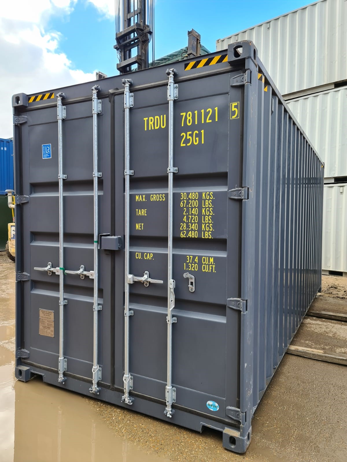 New 20ft High Cube Shipping Container for Client in Kent- Boxtor