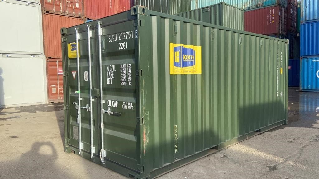 New 20ft storage containers are available! - Boxtor