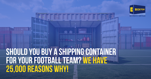 Shipping Containers for Your Football Club With A £25,000 Grant - Boxtor